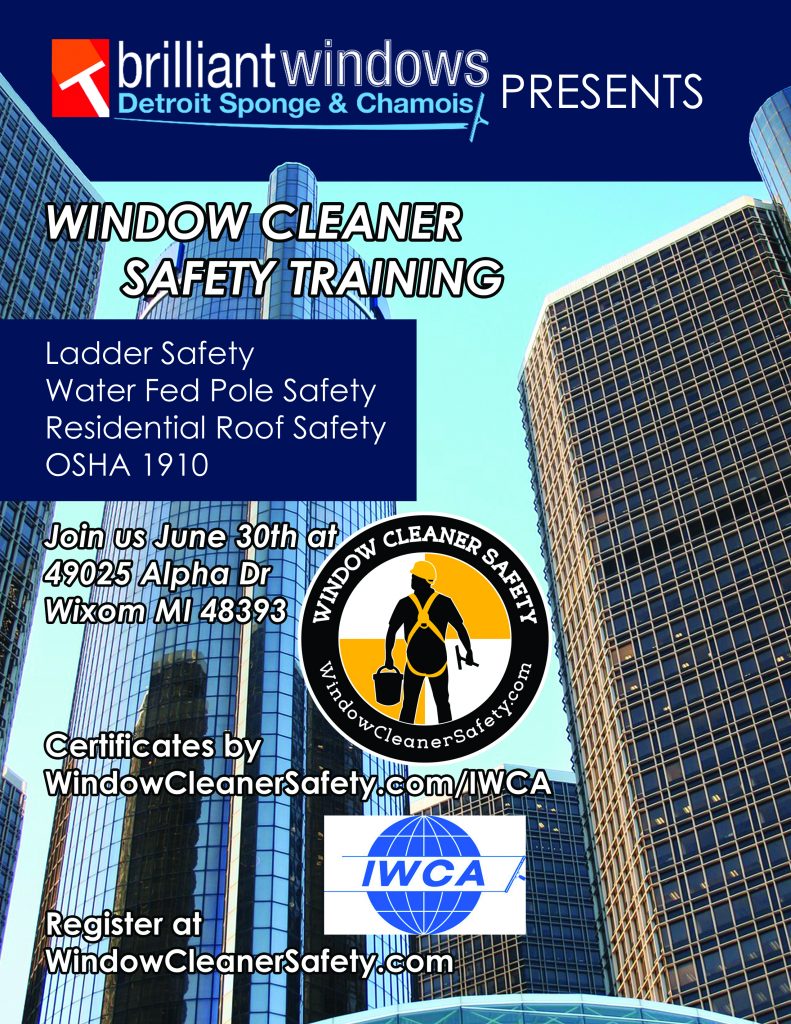 Window Cleaner Safety training June 30, 2018 – UAMCC